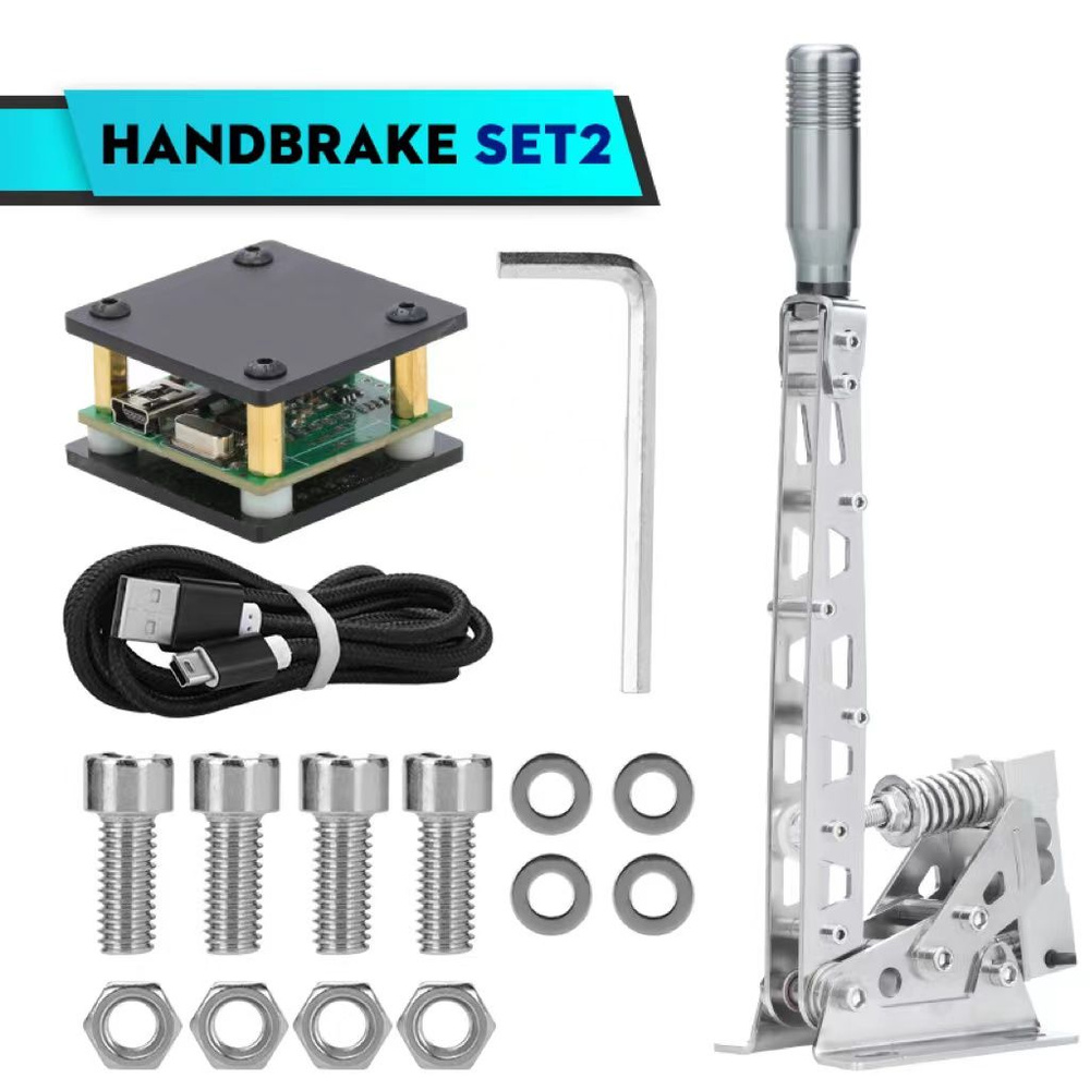 SIM Racing Тормозная система, компьютерный игровой USB-ручник Load Cell ...