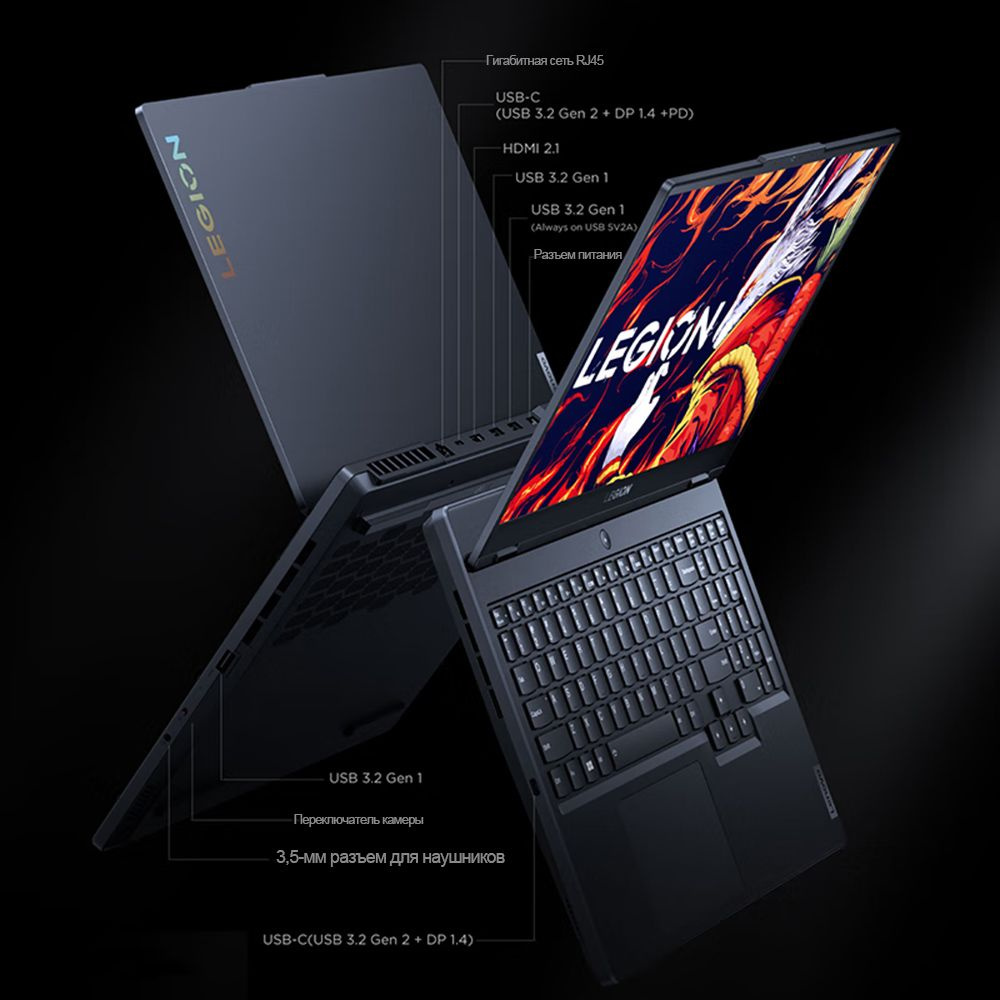 Ноутбук Lenovo Legion R7000, серый купить по низкой цене: отзывы, фото ...