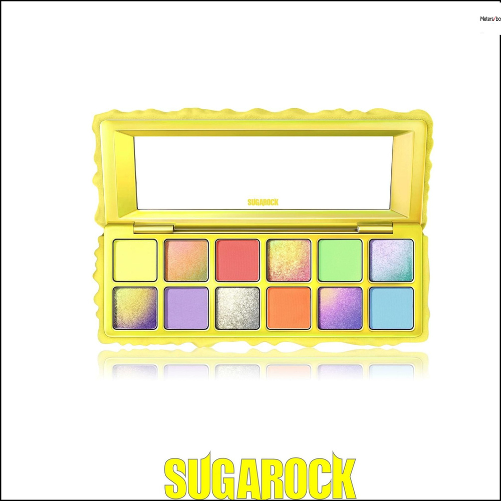 Палетка теней для век Sugarock желтый - купить с доставкой по выгодным ...