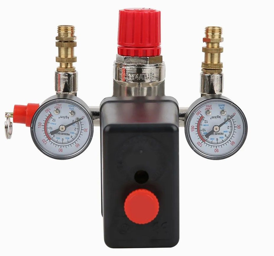 Регулятор давления кронштейна воздушного компрессора Bama купить по ...