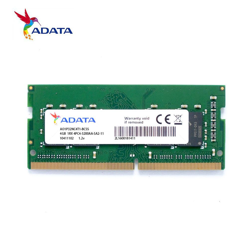 Модуль оперативной памяти Adata 16gb Ddr4 3200mhz память ноутбука
