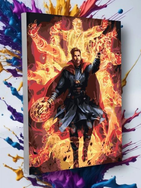 Картина по номерам Доктор Стрендж Мстители Марвел 40х50 - купить с ...