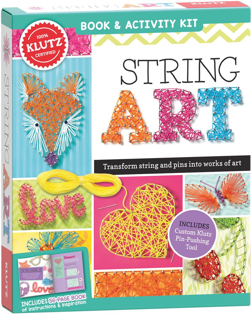 String Art. Turn string and pins into works of art / Dougherty ...