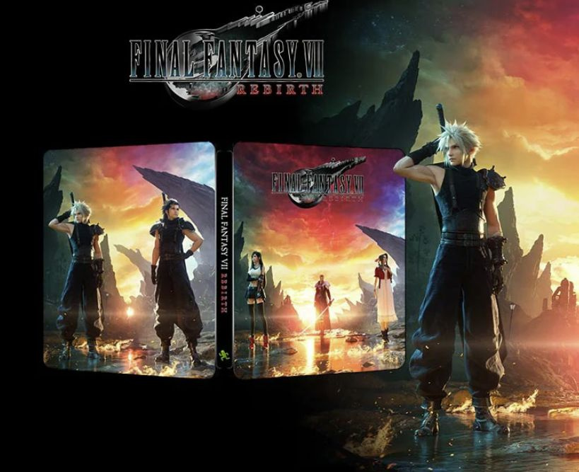 FINAL FANTASY VII FF7 REBIRTH DAYONE EDITION STEELBOOK For PS4/PS5 ...