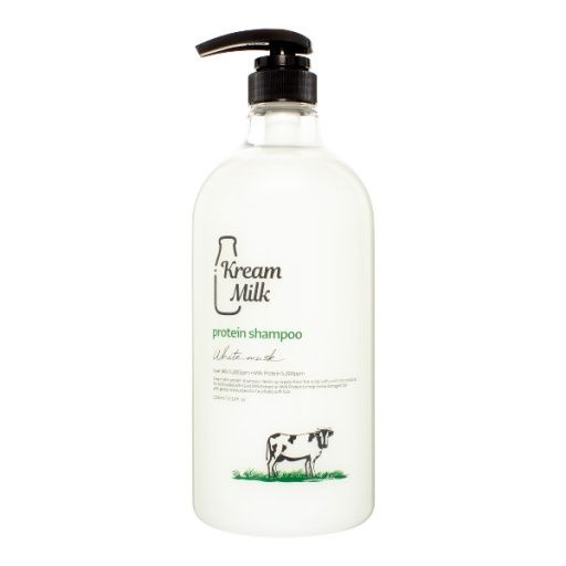 Kream Milk Protein Shampoo White Musk Шампунь для волос с экстрактами ...