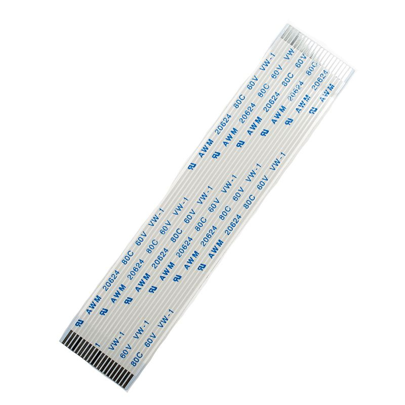 Шлейф FFC 16-pin Шаг 1.0mm Длина 10cm Прямой A-A AWM 20624 80C 60V VW-1 ...