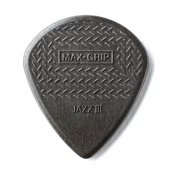 Набор медиаторов Dunlop 471P3C Max-Grip Carbon Jazz III, черные, 1.38мм, упаковка 6 шт. купить ...
