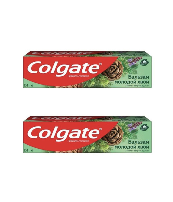 Зубная паста противовоспалительная Colgate Бальзам молодой хвои, 100 мл ...