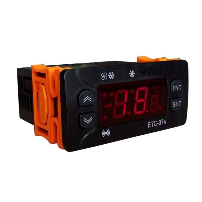 Контроллер Elitech ETC-974, 2 пласт. датчика - купить с доставкой по ...