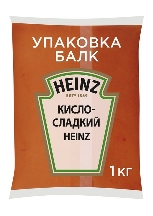 Соус Heinz Кисло-сладкий, 1кг - купить с доставкой по выгодным ценам в ...