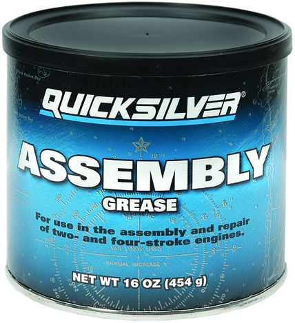 Смазка Quicksilver Assembly Grease для узлов двигателя (454гр) - купить ...