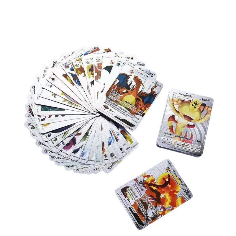 Редкие игровые карты Pokemon Tabletop Game 55 Silver Kids Birthday ...