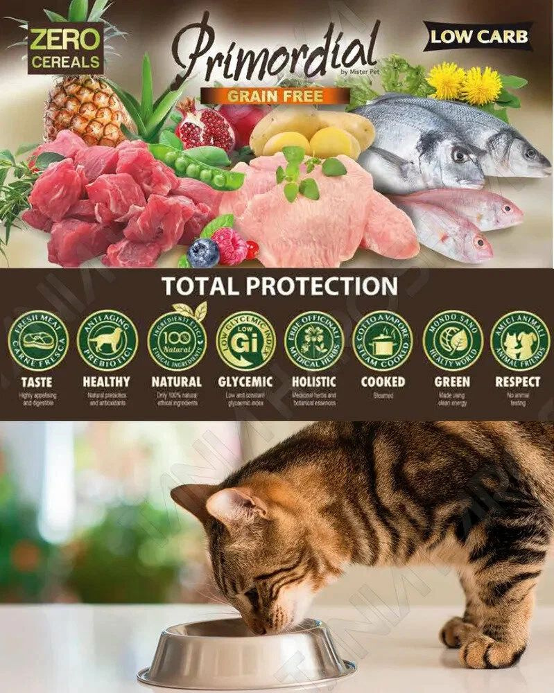 Primordial Urinary Turkey&Herring корм для кошек для профилактики ...