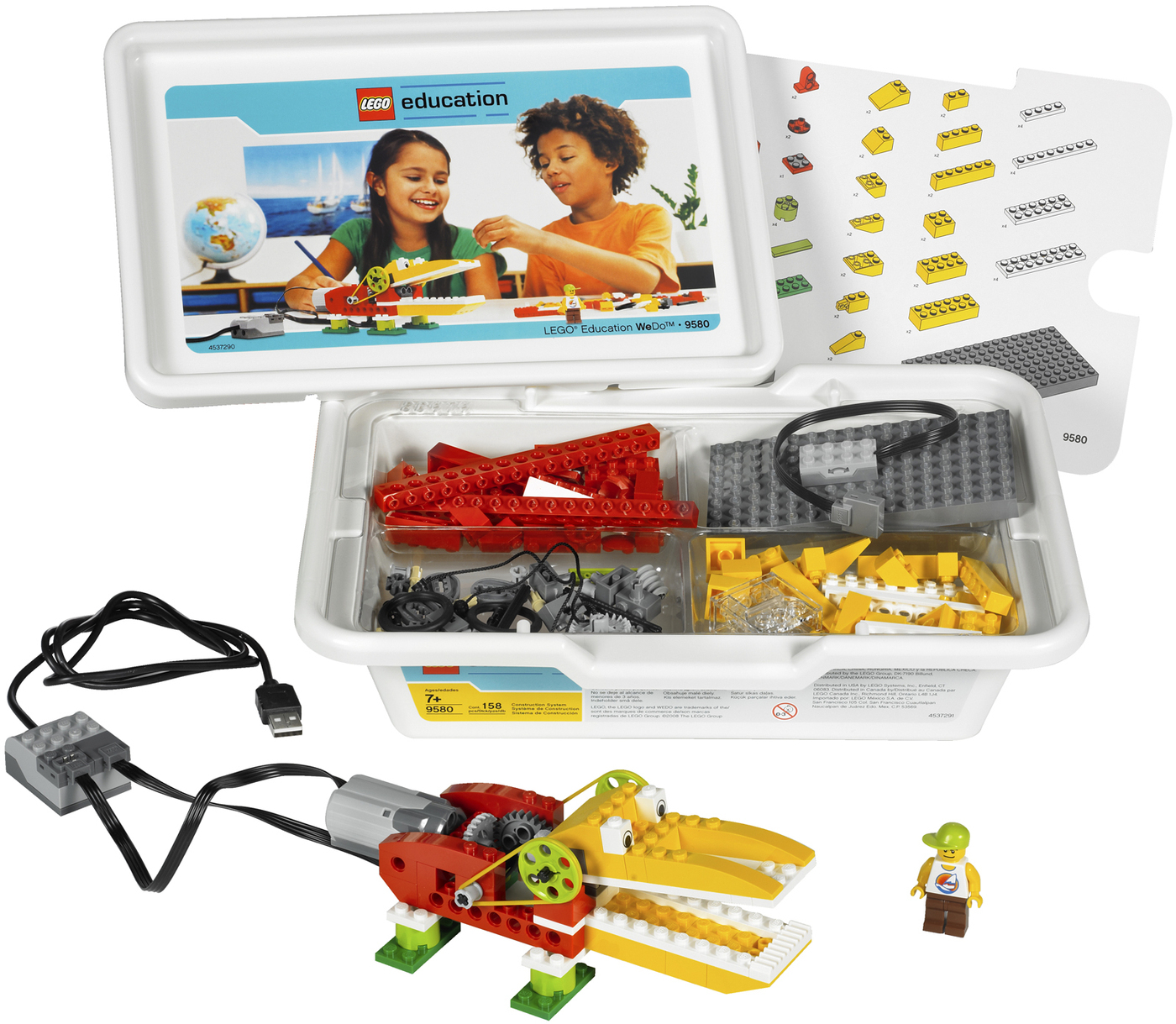 LEGO 9580 Базовый набор WeDo купить на OZON по низкой цене (745558794)