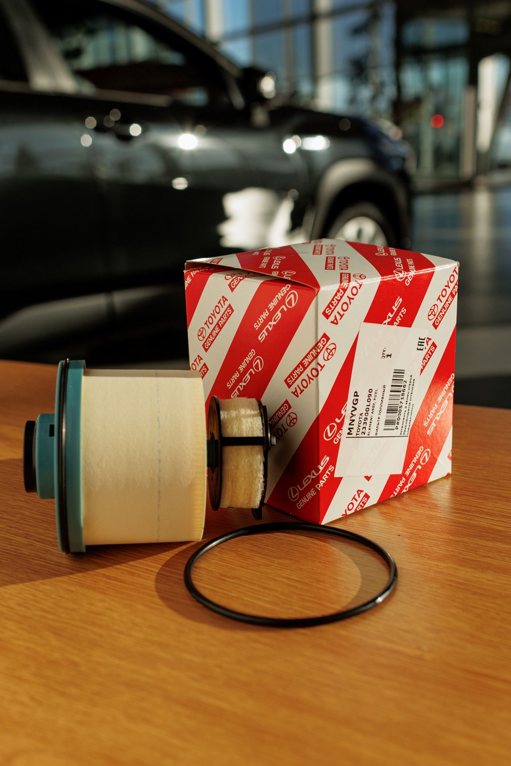 Фильтр топливный оригинальный TOYOTA 23390-0L090 (Fortuner, Hilux ...
