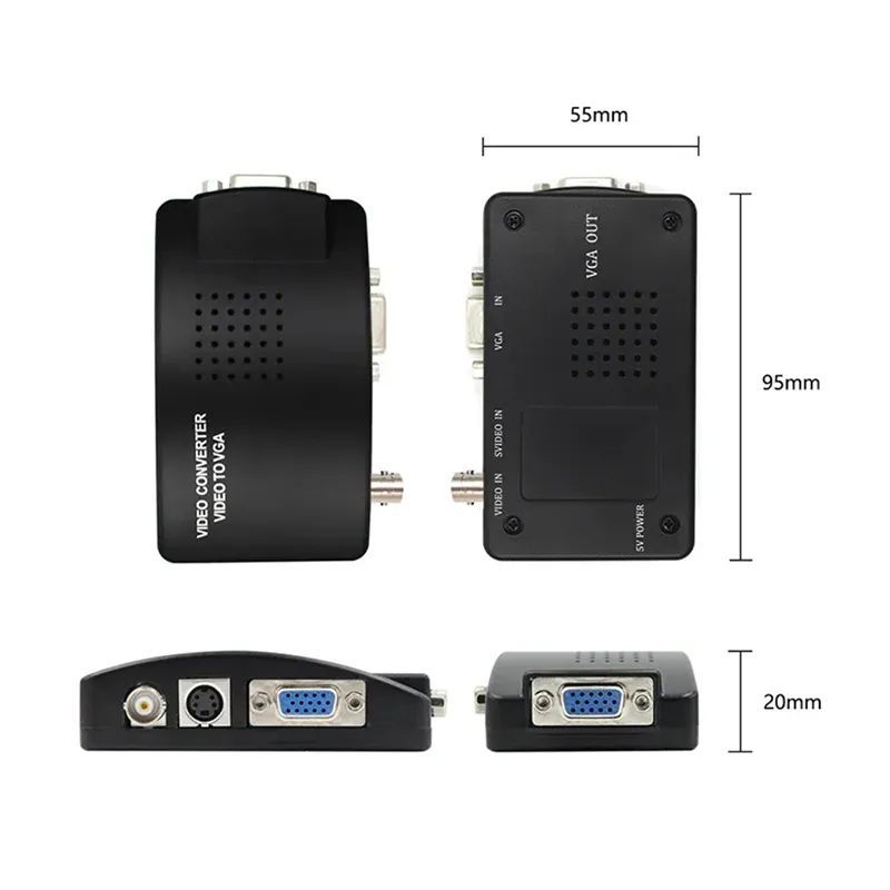 Кабель VGA (D-Sub), BNC MyLatso converter-video - купить по низкой цене в интернет-магазине OZON ...