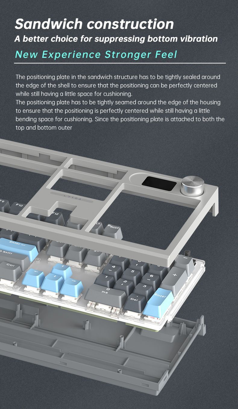Механическая клавиатура Langtu LT104 купить по низкой цене: отзывы ...
