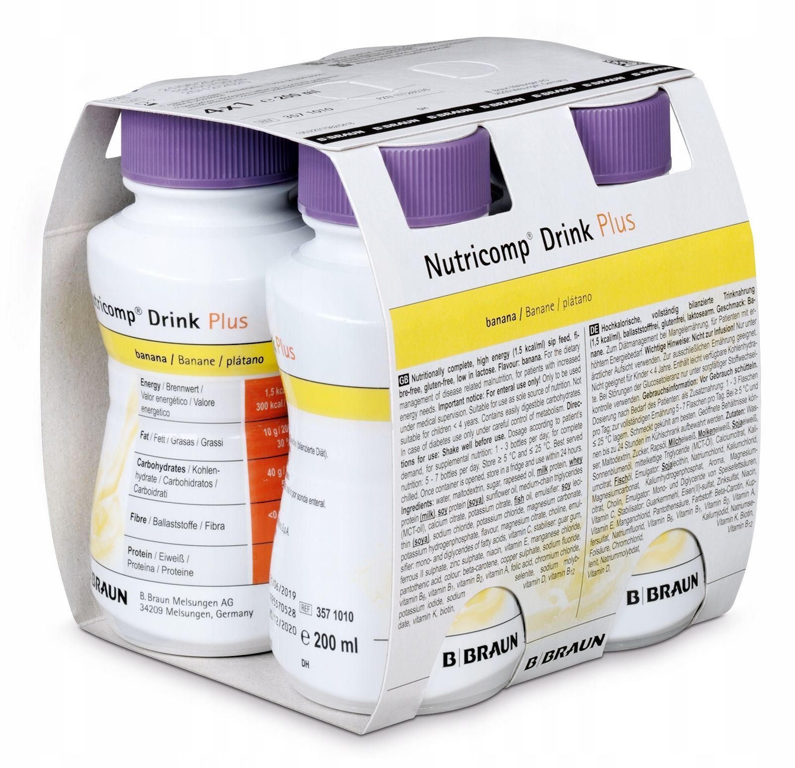 Нутрикомп Дринк Диабет, ванильный, в пластиковой бутылке - жидкая смесь ...