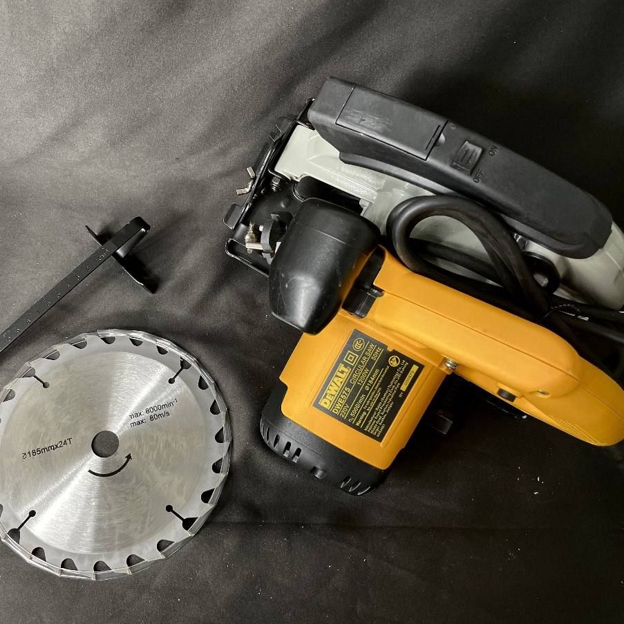 Циркулярная дисковая пила DeWalt с лазером сетевая DW E575/ Циркулярка ...