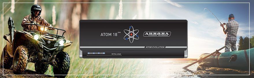 Пуско зарядное устройство для автомобиля AURORA ATOM 18 EVOLUTION 18000 мА/ч - купить с ...