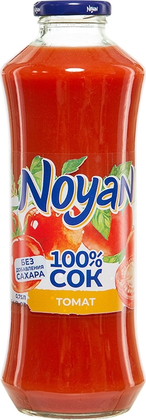Noyan Сок Томатный прямого отжима, 0,75 л купить на OZON по низкой цене (204254134)