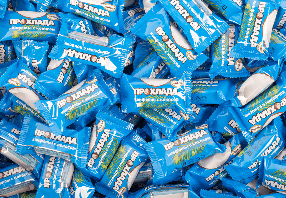 Конфеты Акконд Прохлада с кокосом 4 кг в упаковке 4 кг купить с доставкой по выгодным ценам