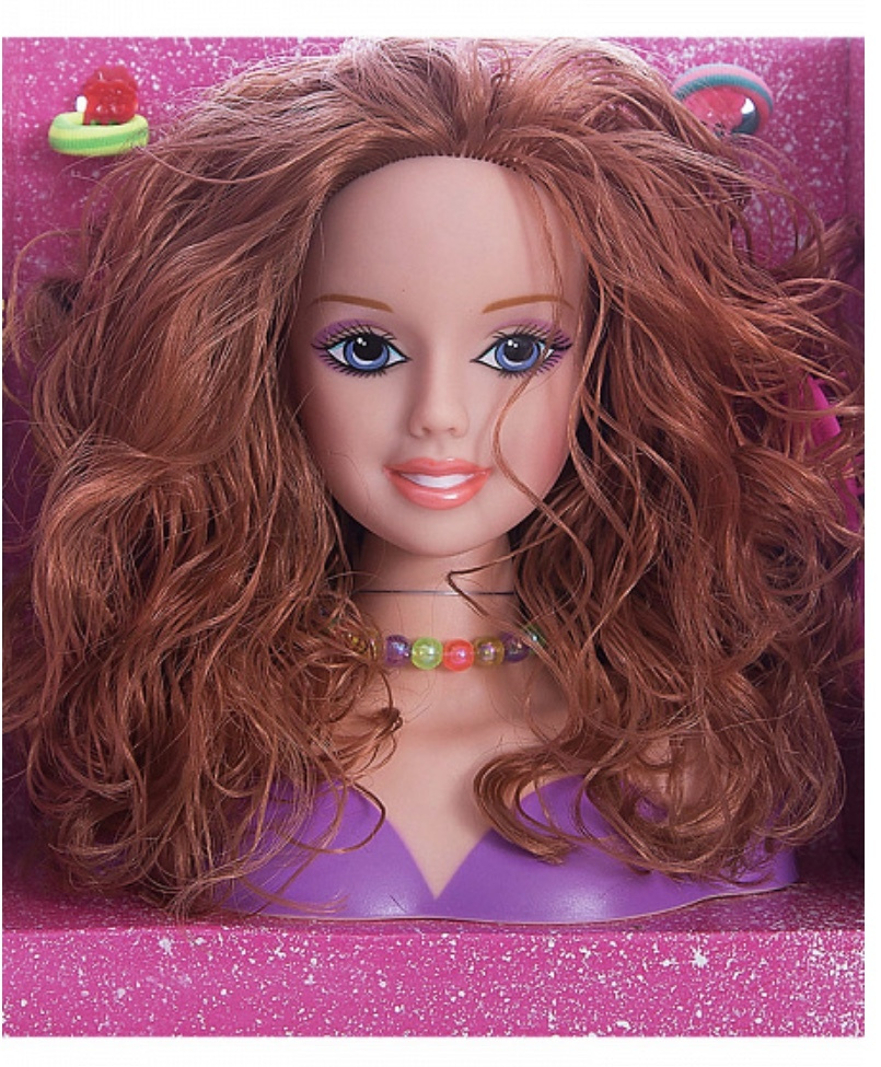 Кукла-Манекен для создания причесок с набором аксессуаров - купить с ...