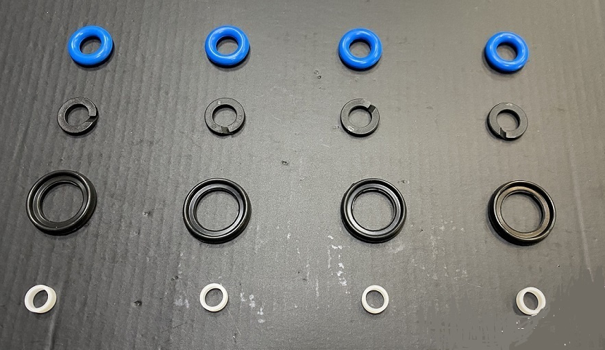 Комплект колечек топливной форсунки на 4 штук KIA 2.4 35310-2G710 ...