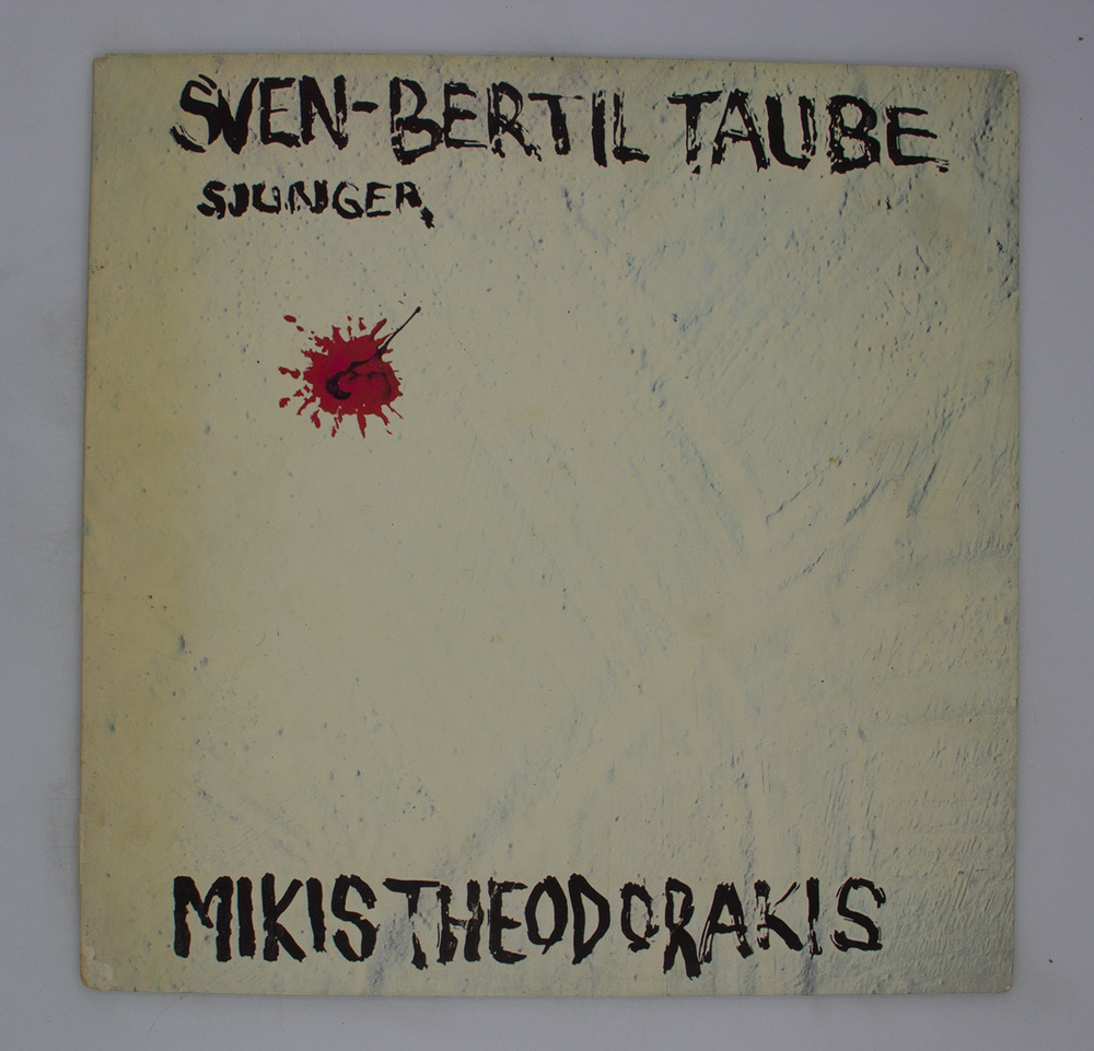 Виниловая пластинка Sven-Bertil Taube Sjunger Mikis Theodorakis - Sven-Bertil Taube Sjunger ...