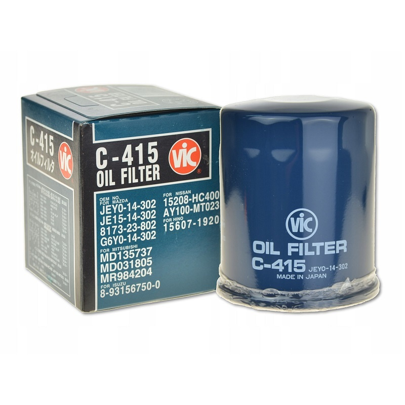 Фильтр масляный Vic C415 - купить по выгодным ценам в интернет-магазине OZON (1161837483)