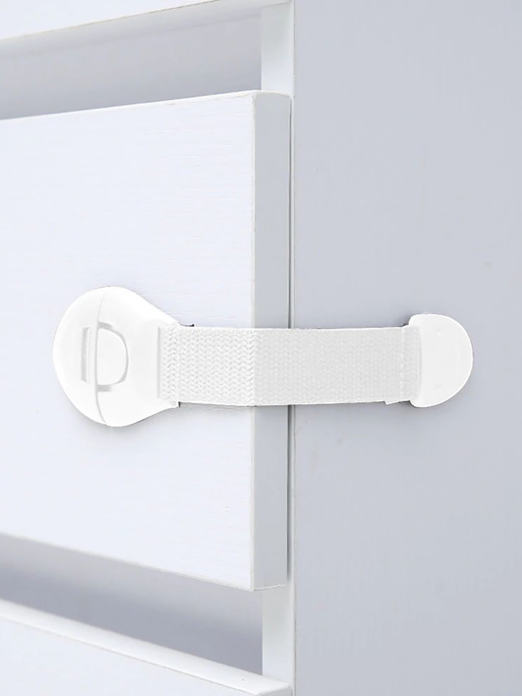 Блокиратор от детей для мебели, для дверей и выдвижных ящиков , белый ...