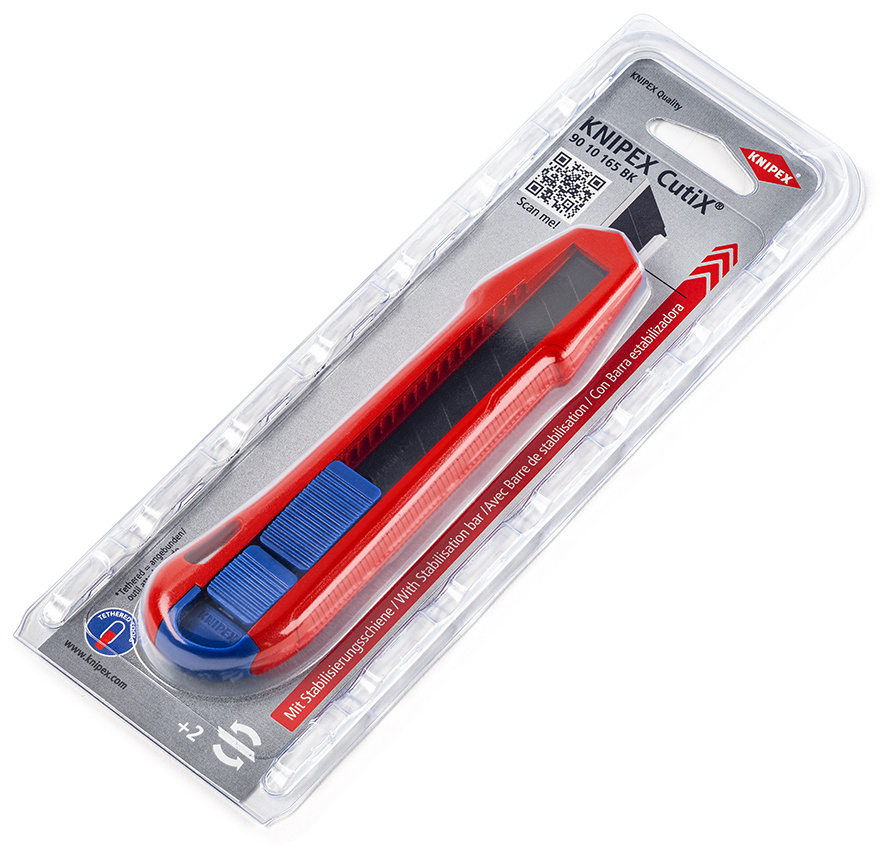 Универсальный нож Knipex, CutiX, 165 мм, для стандартных отламывающихся ...