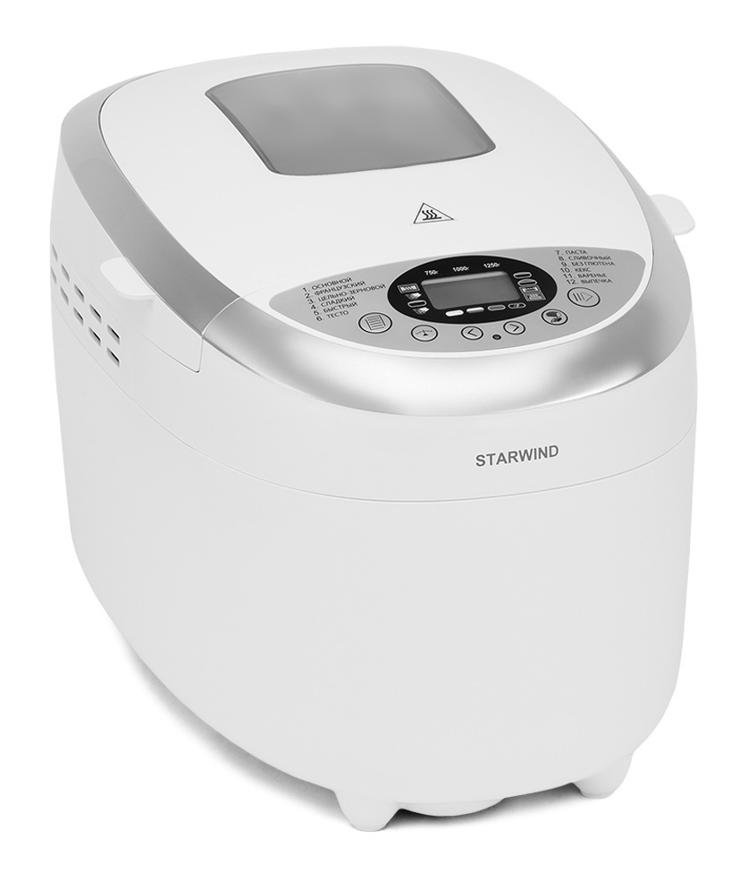 Хлебопечка STARWIND Хлебопечь SBMM1224 850Вт белый - купить по доступным ценам с доставкой в ...