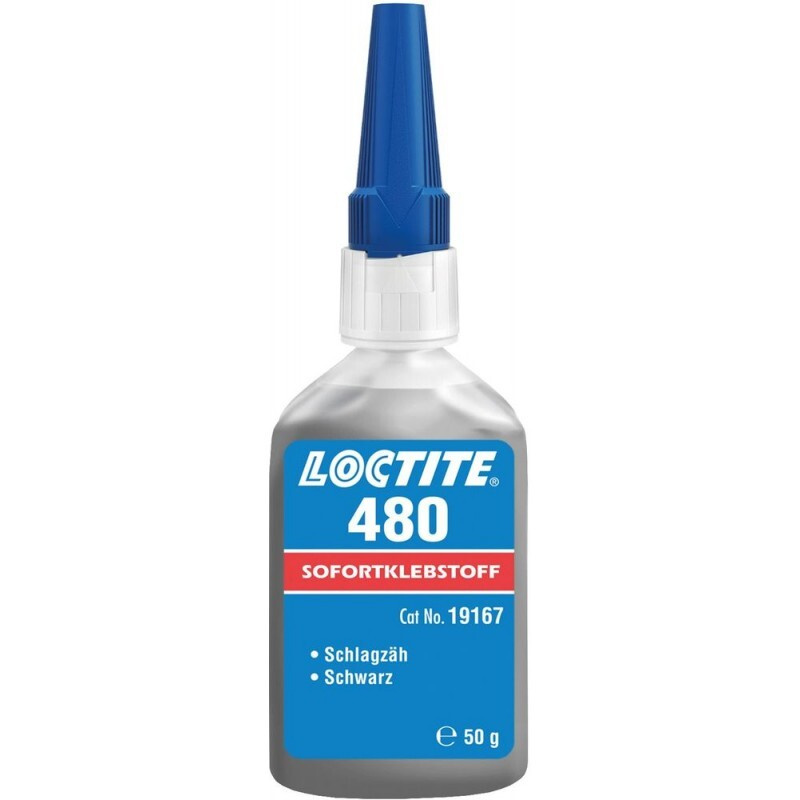Loctite 480 50гр (упрочнённый, термо/вибростойкий, черный) - купить по ...