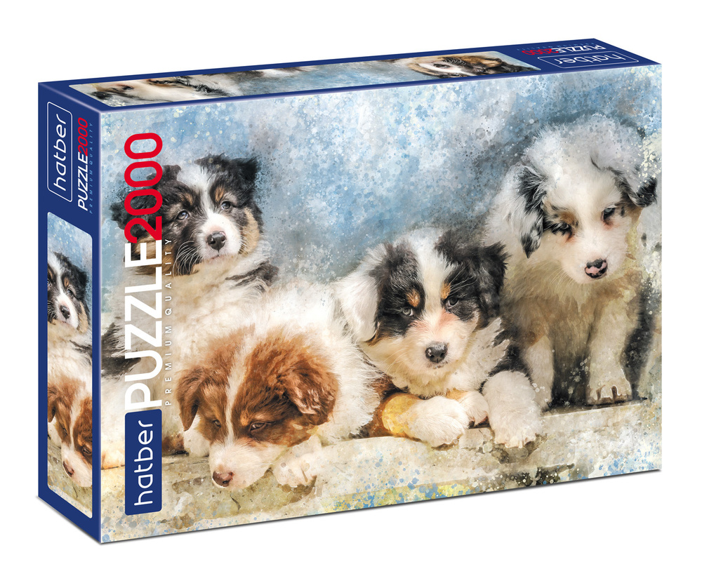 Пазлы Hatber Premium 2000 элементов 980х680мм Верные друзья - купить с доставкой по выгодным ...
