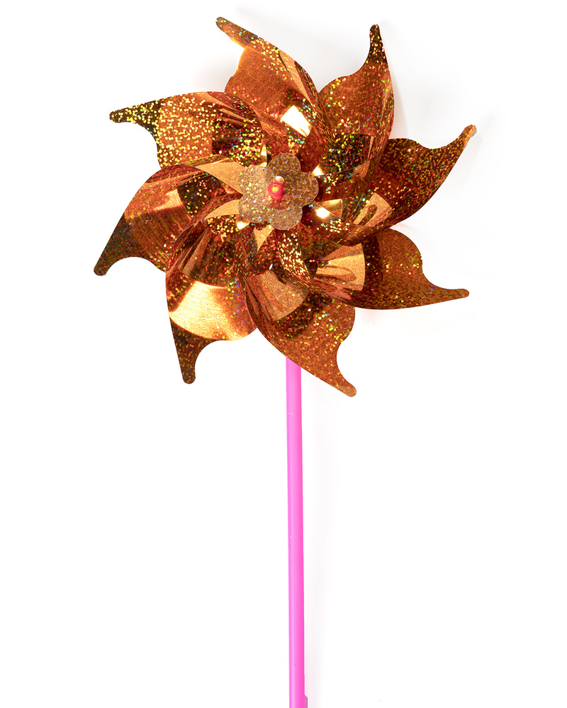 Ветрячок - вертушка "Лазурный цветок" диаметр 18 см / высота 42 см ...