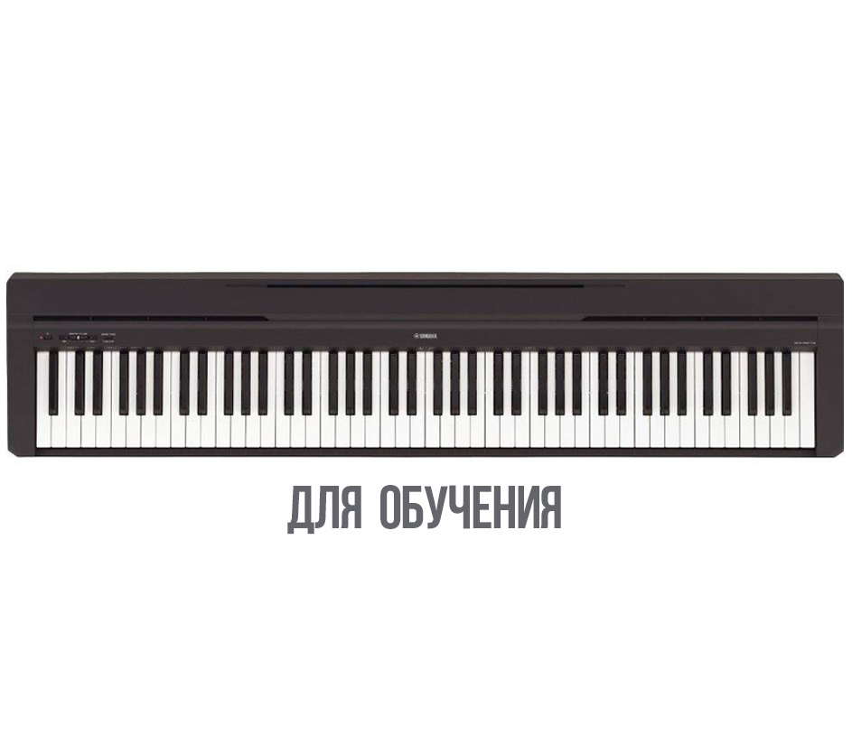 YAMAHA P-45B цифровое пианино, без адаптера купить на OZON по низкой ...