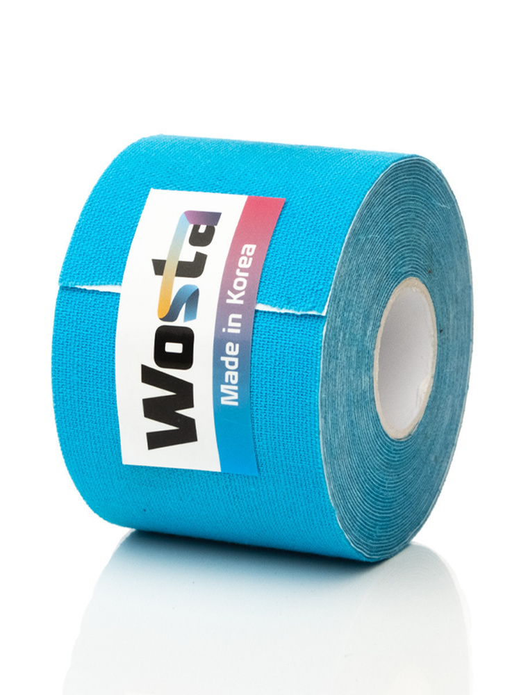 Wosta Кинезиотейп 5см, голубой - купить с доставкой по выгодным ценам в ...