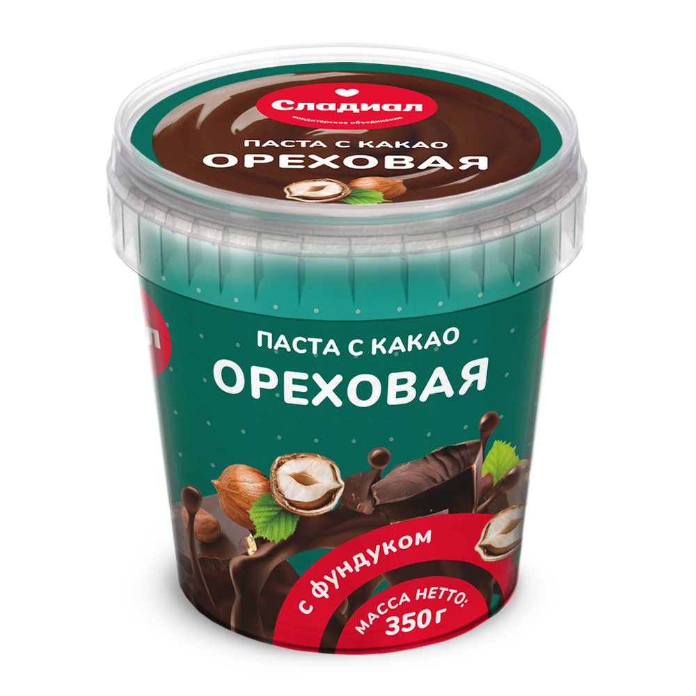Шоколадно-ореховая паста 350 гр. - купить с доставкой по выгодным ценам ...