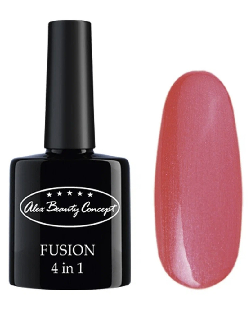 Alex Beauty Concept Гель-лак FUSION 4 IN 1 GEL, 7.5 мл., цвет темно ...