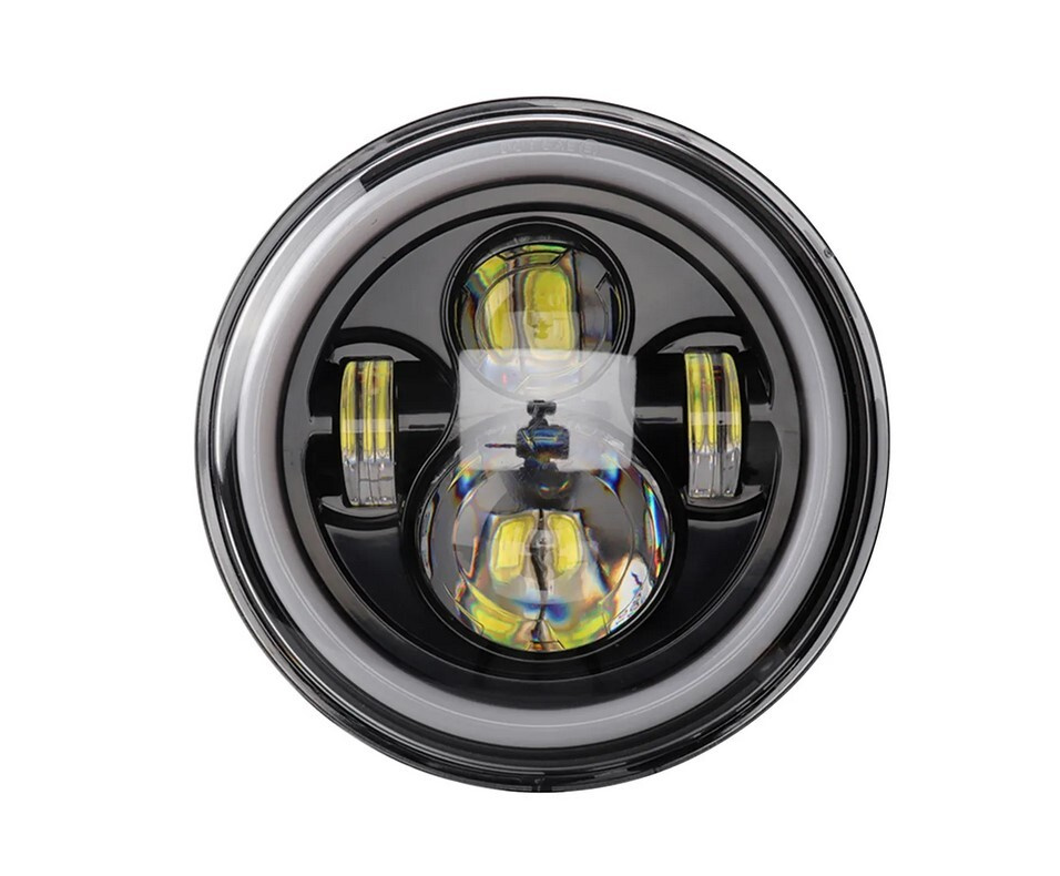 12V 7 дюймов фара для мотоцикла - купить по низким ценам в интернет ...