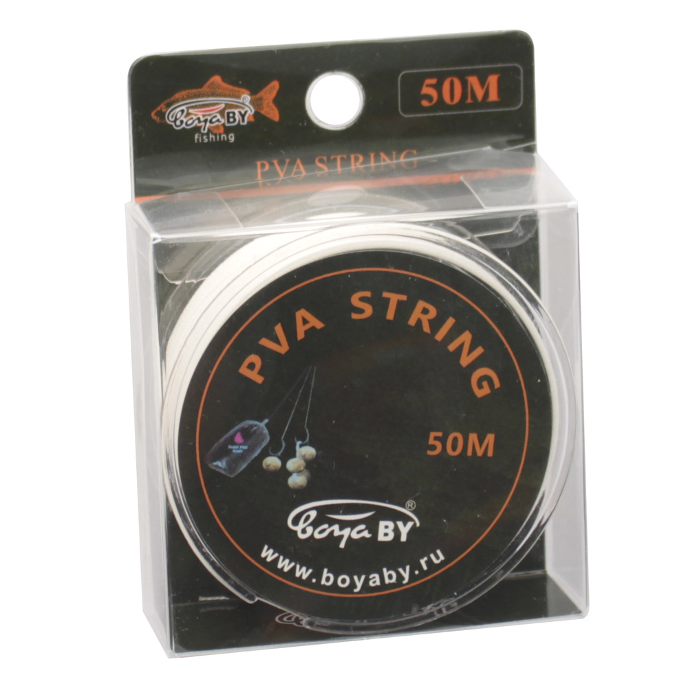 ПВА нить быстрорастворимая BoyaBy / 50 м / PVA система для рыбалки на карпа , сазана , амура ...