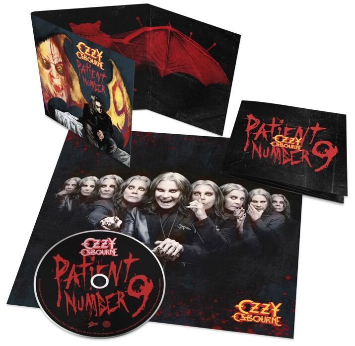 Ozzy Osbourne - Patient number 9 CD McFarlane cover version фирменный ...