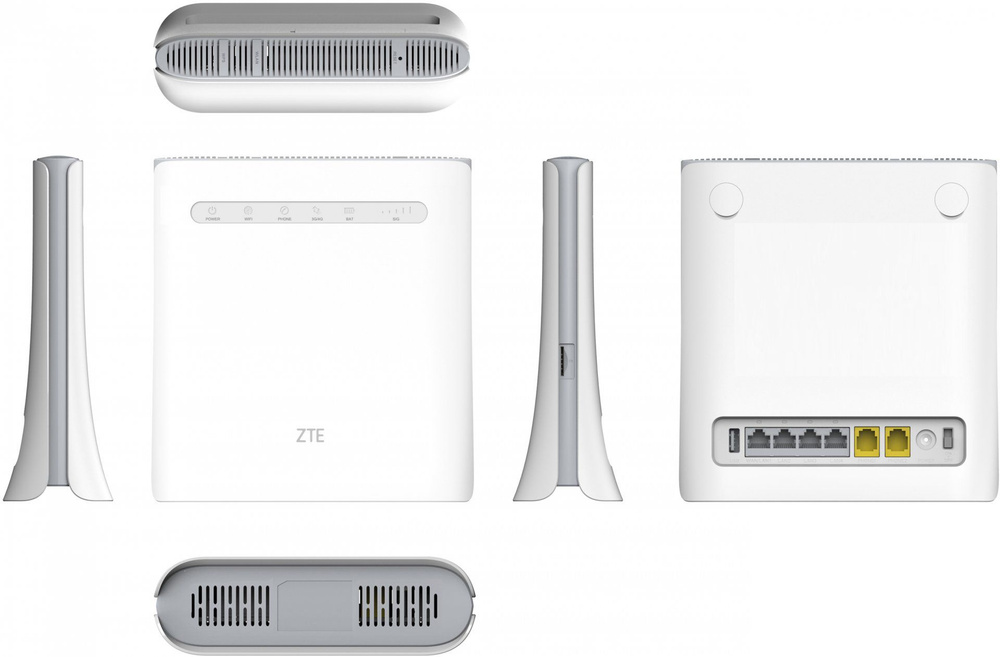 Роутер ZTE mf286, белый, 2.4 ГГц, 5 ГГц купить по низкой цене с ...