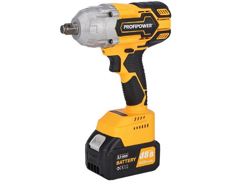 Аккумуляторный гайковерт бесщеточный ударный ProfiPower DWDTW-18V (E0105) - купить в интернет ...