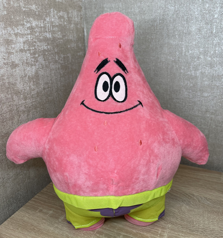 Мягкая игрушка морская звезда Патрик Стар / Patrick Star / 35 см ...