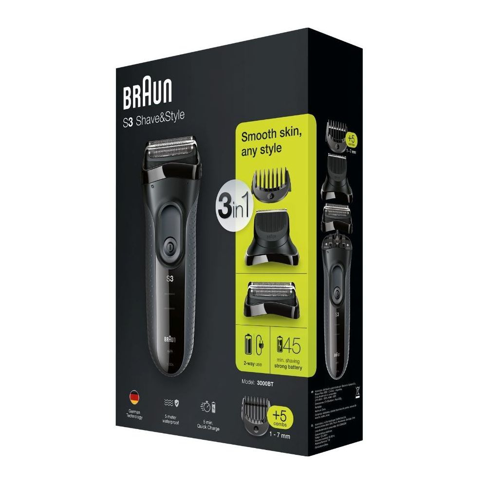 Электробритва Braun 3000BT Series 3 Shav55e&Style55 - купить по ...