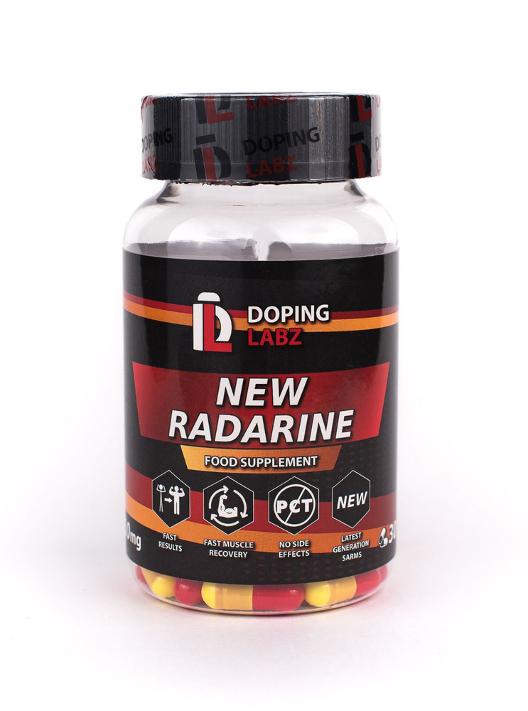 New Radarine Doping Labz Радарин 10 mg, 30 капсул/ SARM 7 поколения/Rad ...