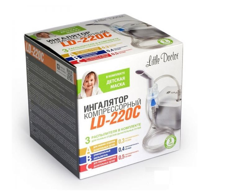 Ингалятор компрессорный LD-220C - купить с доставкой по выгодным ценам в интернет-магазине OZON ...