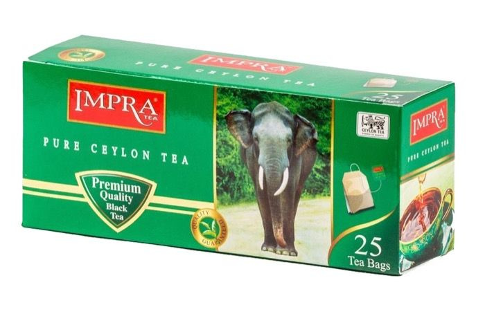 Чай черный ИМПРА зеленая пачка, 25 пакетиков по 1,5 г - купить с ...